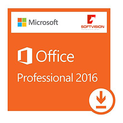 Microsoft Office Professional 2016 Plus 1 PC GLOBAL
