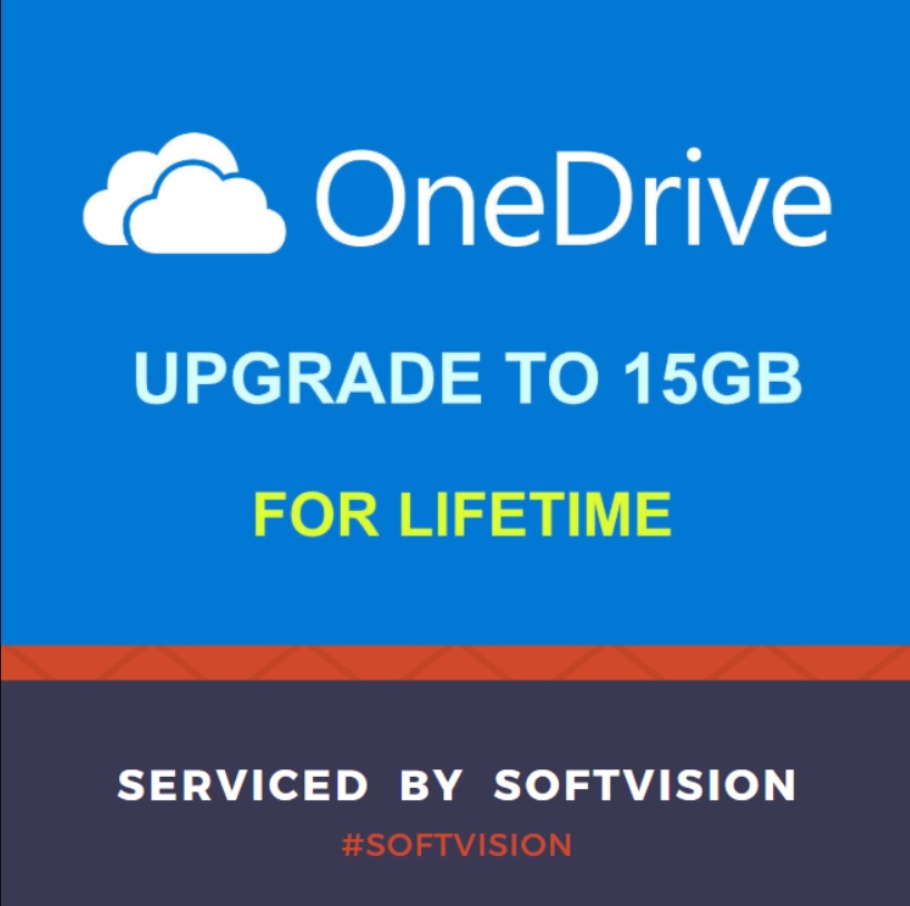 Upgrade Your OneDrive to 15GB Lifetime ของแท้ 100% ไม่มีหมดอายุ